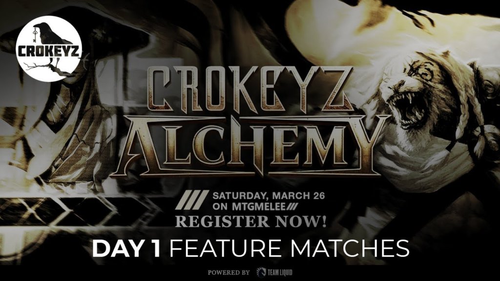 Crokeyz $1k Alchemy Tournament – DAY 1 | CROKEYZ MTG Arena | MTGアリーナデッキ保管庫