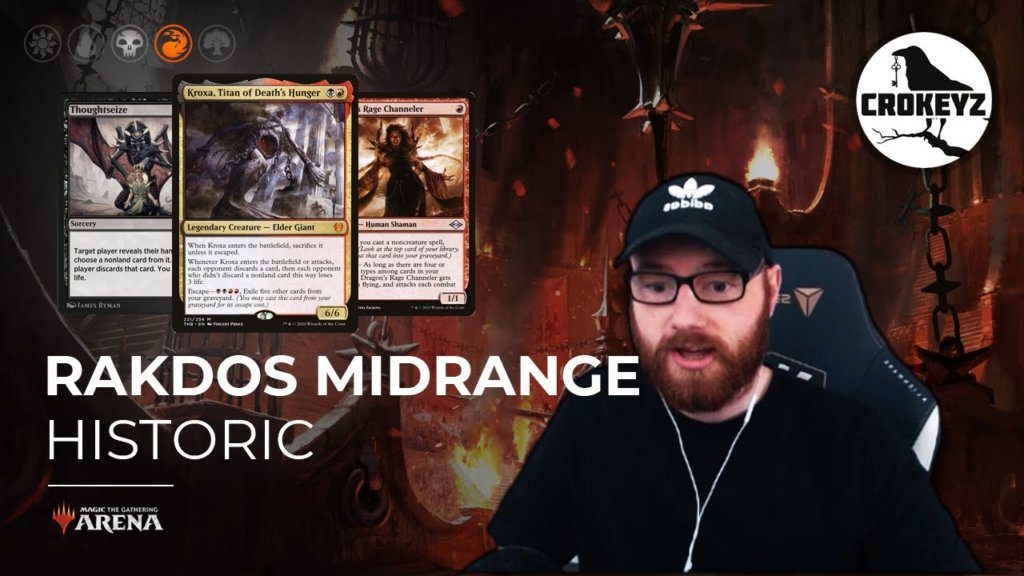 Is Rakdos GOOD in Historic? Rakdos Midrange Mythic Gameplay | CROKEYZ MTG Arena | MTGアリーナデッキ保管庫