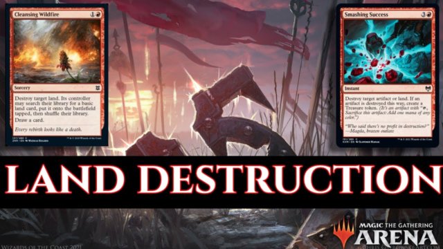 LAND DESTRUCTION BACK IN STANDARD? // NEW CAPENNA STANARD RANKED // MTG ...