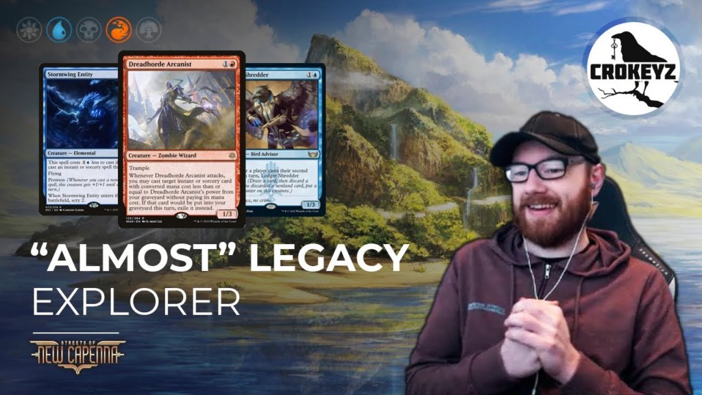 Playing Arcanist Explorer, “ALMOST” a Legacy Deck | CROKEYZ MTG Arena ...