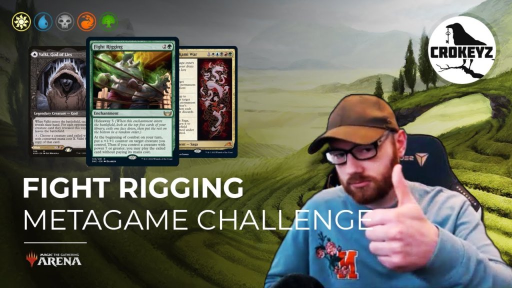 FIGHT RIGGING IS BACK! Alchemy Metagame Challenge! | CROKEYZ MTG Arena ...