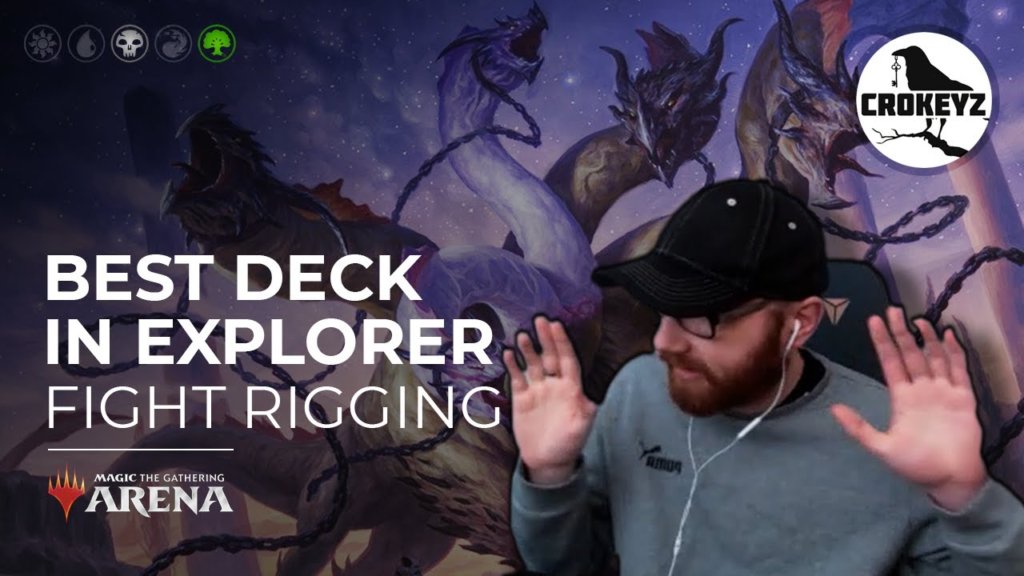BEST DECK IN EXPLORER! Fight Rigging Golgari | CROKEYZ MTG Arena | MTG ...