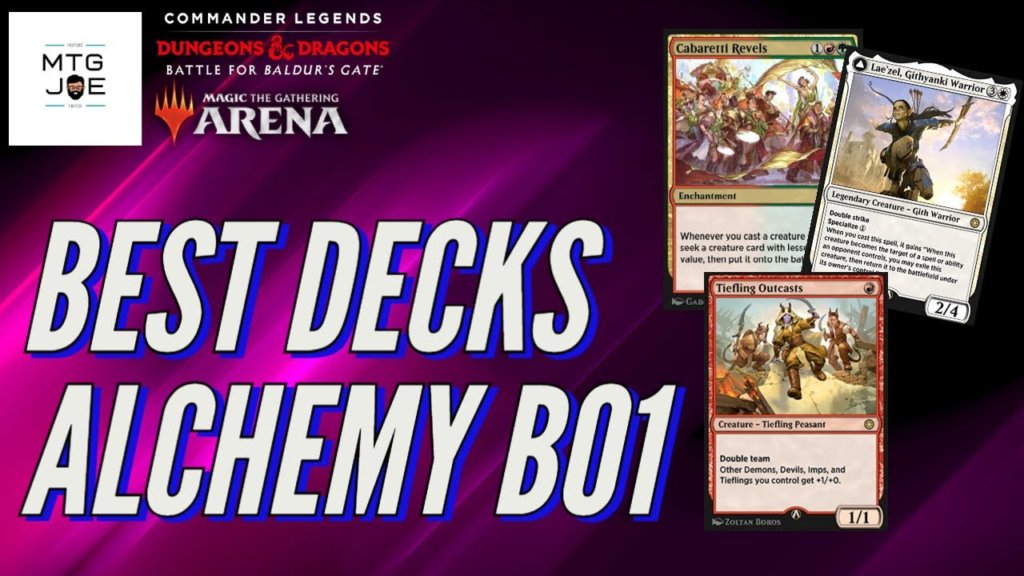 BEST DECKS MTG ALCHEMY BEST OF ONE | MTG Arena | Alchemy Bo1 Balder’s Gate | MTGアリーナデッキ保管庫