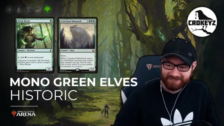 Mono Green ELVES Historic – NEW CARDS! | CROKEYZ MTG Arena | MTGアリーナデッキ保管庫