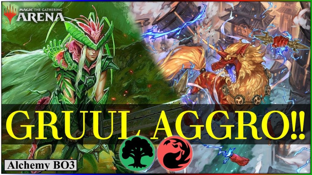 🟢🔴 GRUUL AGGRO is DEADLY in Alchemy! | Dominaria United Alchemy Ranked ...