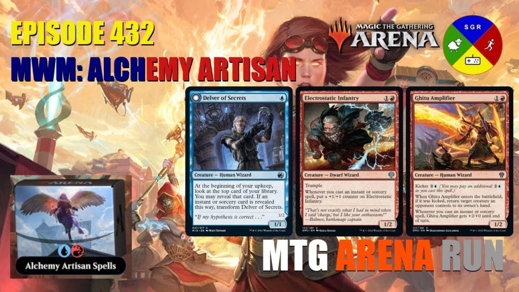 MTG Arena Run: MWM: Alchemy Artisan with Blue-Red Spell Synergies | MTG ...