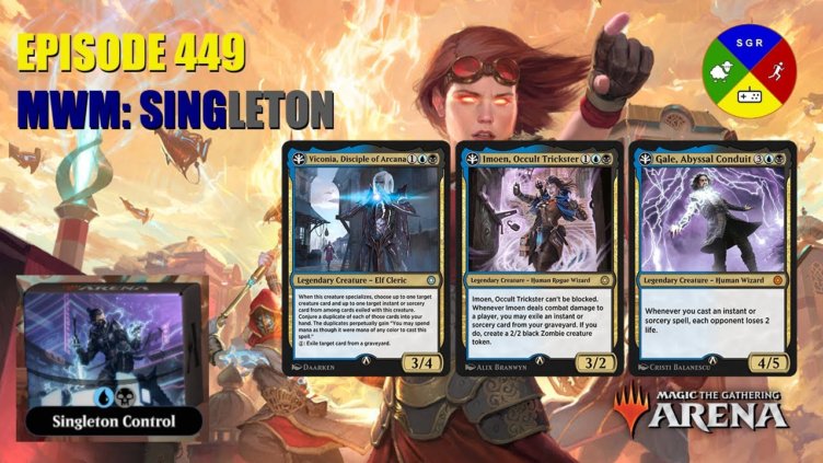 MTG Arena Run: MWM: Alchemy Singleton with Blue-Black Specialize ...