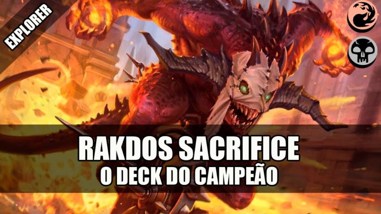 O DECK DE SACRIFICIOS DO CAMPEÃO MUNDIAL- Rakdos Sacrifice – (MTG ARENA ...