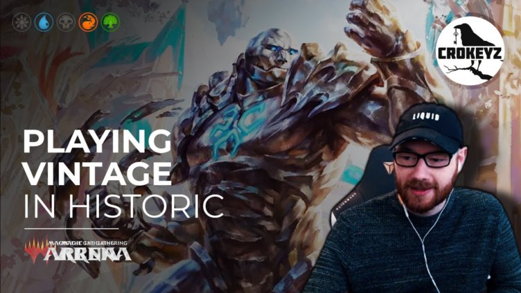 Playing VINTAGE IN Historic | Karn Artifacts Deck | CROKEYZ MTG Arena ...