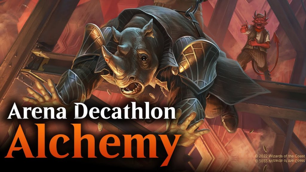 Arena Decathlon #6: Alchemy | Mono Red Aggro | Magic Arena | MTGアリーナデッキ保管庫