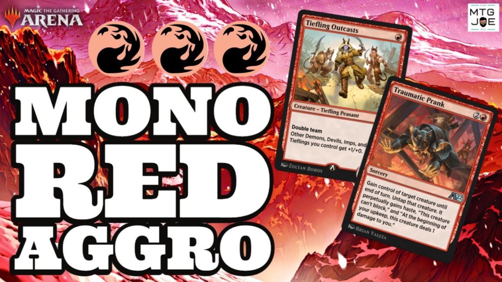 Magic Arena: MTG Traditional Alchemy Mono Red Aggro | MTGアリーナデッキ保管庫
