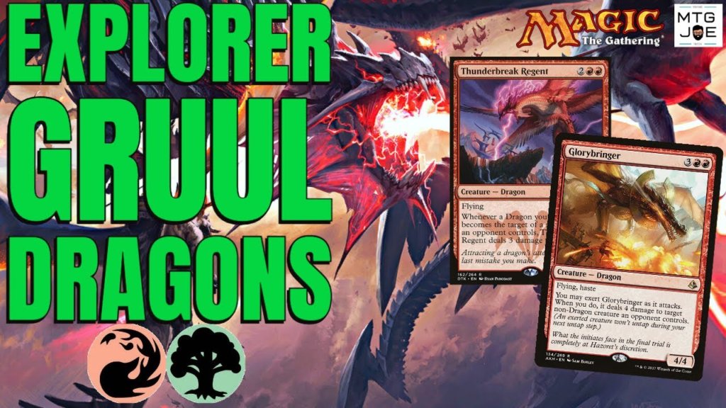 Gruul Dragons in MTG Arena Explorer Best of Three (Bo3) | MTGアリーナデッキ保管庫