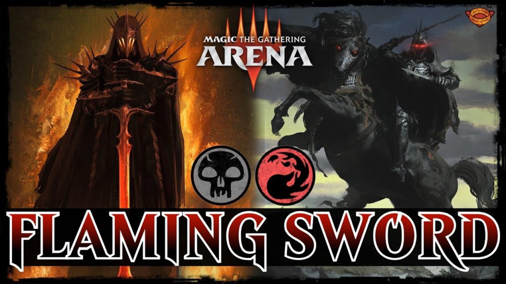 BURNING DEATH KNIGHTS | MTG Arena – Rakdos Nazgul Menace Knight Tribal ...