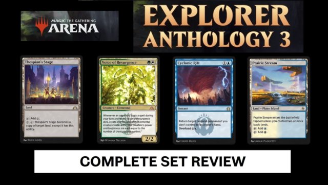 MTG Arena – Explorer Anthology 3 Complete Set Review! | MTGアリーナデッキ保管庫