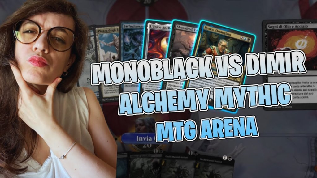 MONOBLACK VS DIMIR – ALCHEMY MYTHIC MTG ARENA | MTGアリーナデッキ保管庫