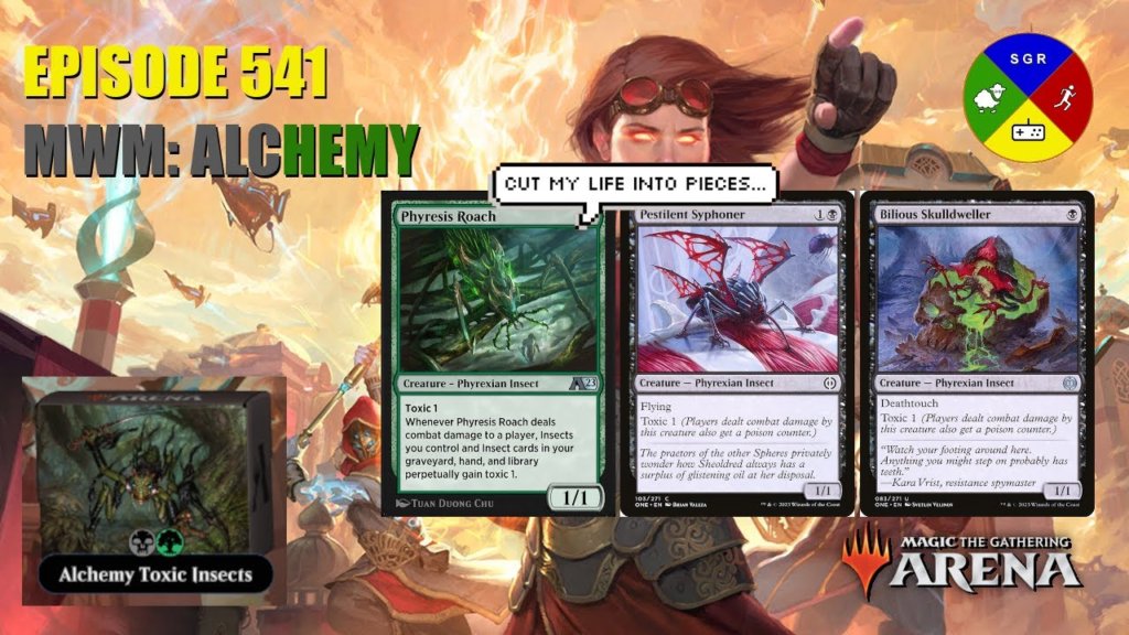 MTG Arena Run: MWM: A Brand New Alchemy with Black-Green Toxic Insects ...