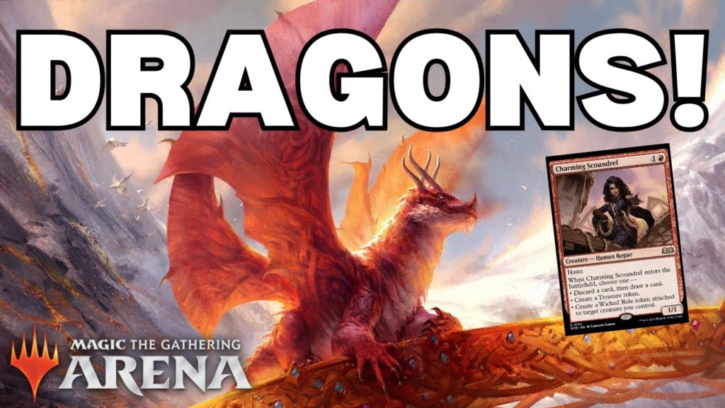 🔥🔥 DRAGONS 🔥🔥 | Historic Magic: The Gathering | MTG Arena | MTGアリーナデッキ保管庫