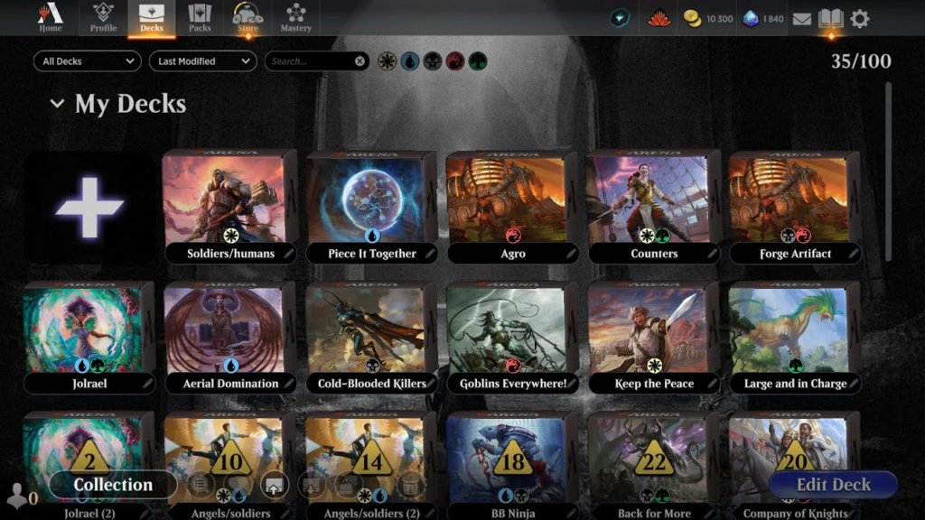 MTG Arena Prebuilt Alchemy W soldier/humans | MTGアリーナデッキ保管庫