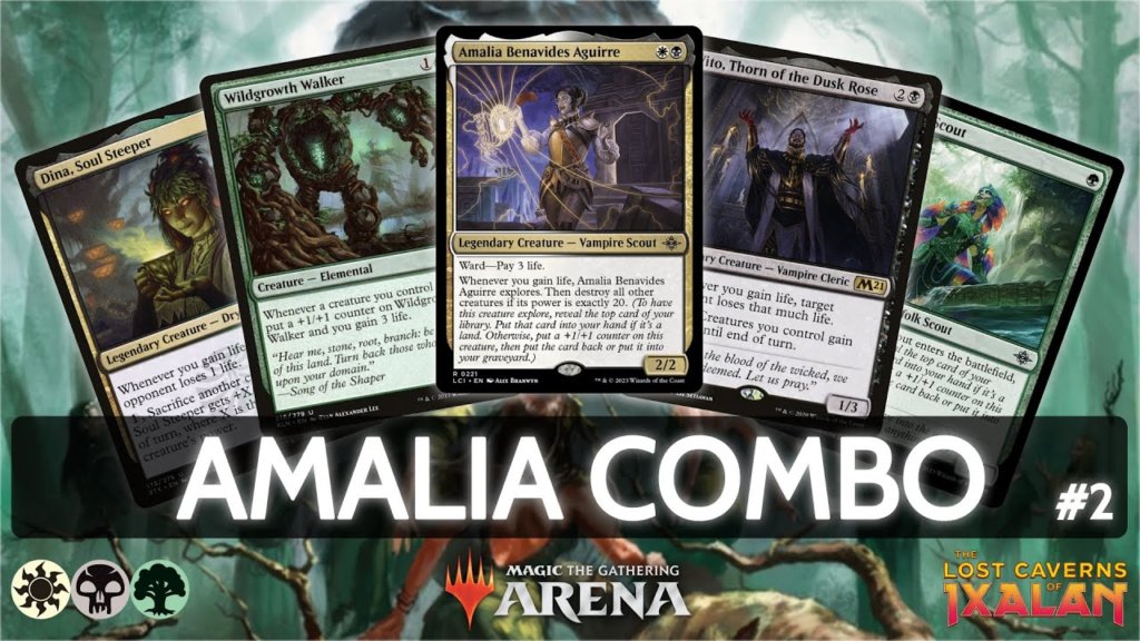 ⚪⚫🟢 Abzan Amalia OTK Combo, 57% WR, part 2 | MTG Arena | Explorer | BO3 ...