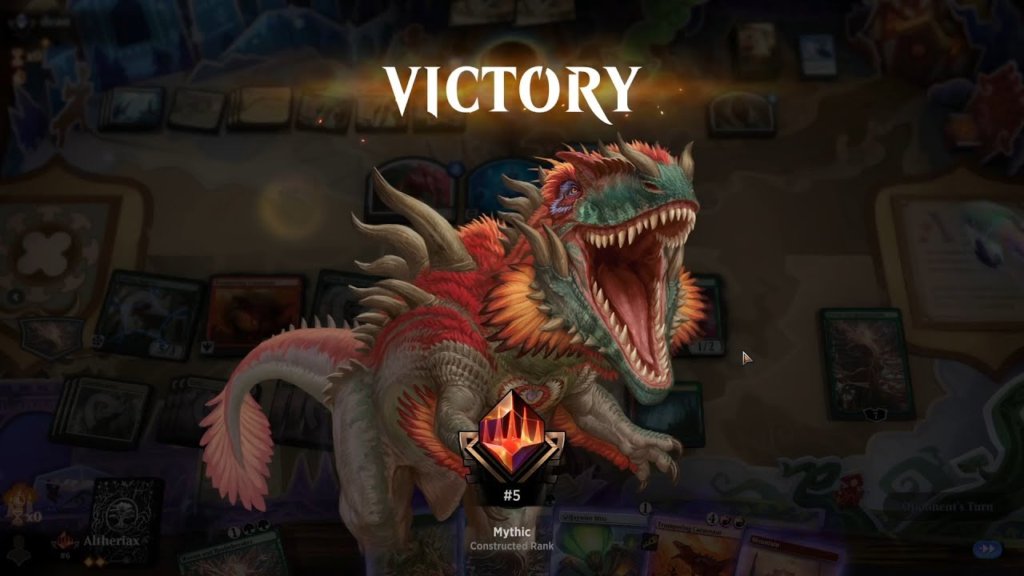 MTG Arena #5 Mythic Alchemy RG Dinosaur Durin Ramp Deck Guide | MTGアリーナ ...