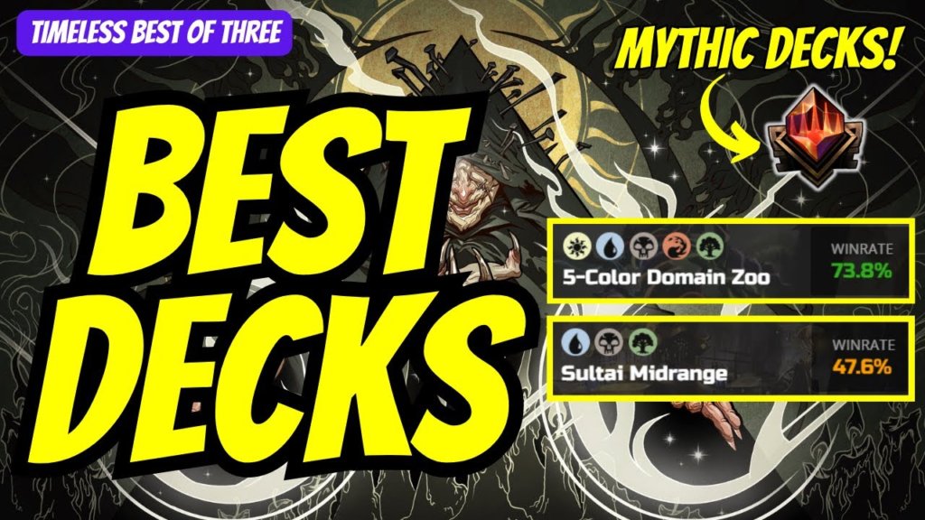 Best Decks MTG Timeless Best of Three (Bo3) Decks | MTGA Tier List ...