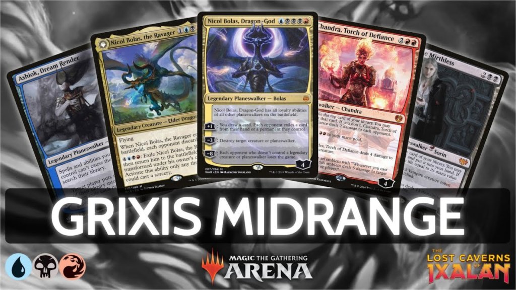 🔵⚫🔴 Grixis Midrange | MTG Arena | Explorer | BO3 |The Lost Caverns of Ixalan | MTGアリーナデッキ保管庫