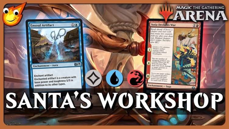 Santa’s Workshop builds Izzet Artifacts! | Timeless MTG Arena | MTGアリーナ ...