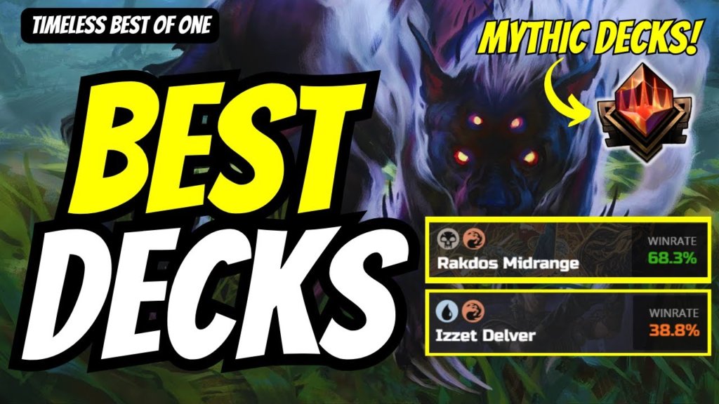 Top 12 Best MTG Timeless Best of One Decks | MTG Arena | MTGアリーナデッキ保管庫