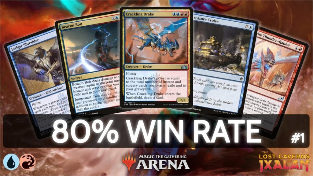 🔵🔴 Izzet Drake, 80% Win Rate, part 1 | MTG Arena | Explorer | BO3 |The ...