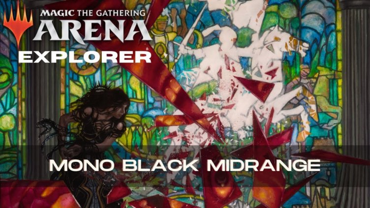 Mono Black Midrange | Explorer | BO1 | Mythic | MTG Arena | MTGアリーナデッキ保管庫
