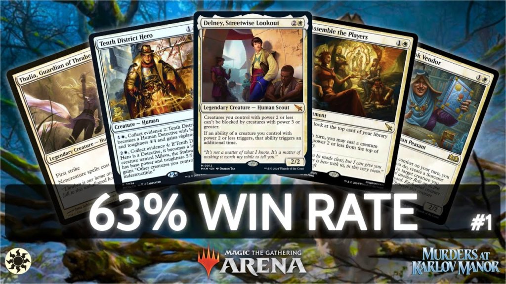 ⚪ Mono White Humans, 63% Win Rate, part 1 | MTG Arena | Explorer | BO3 ...