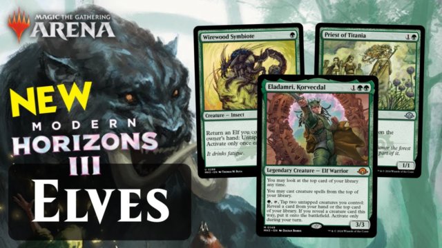 NEW Elves with Modern Horizons 3 | MTG Arena Historic | MTGアリーナデッキ保管庫