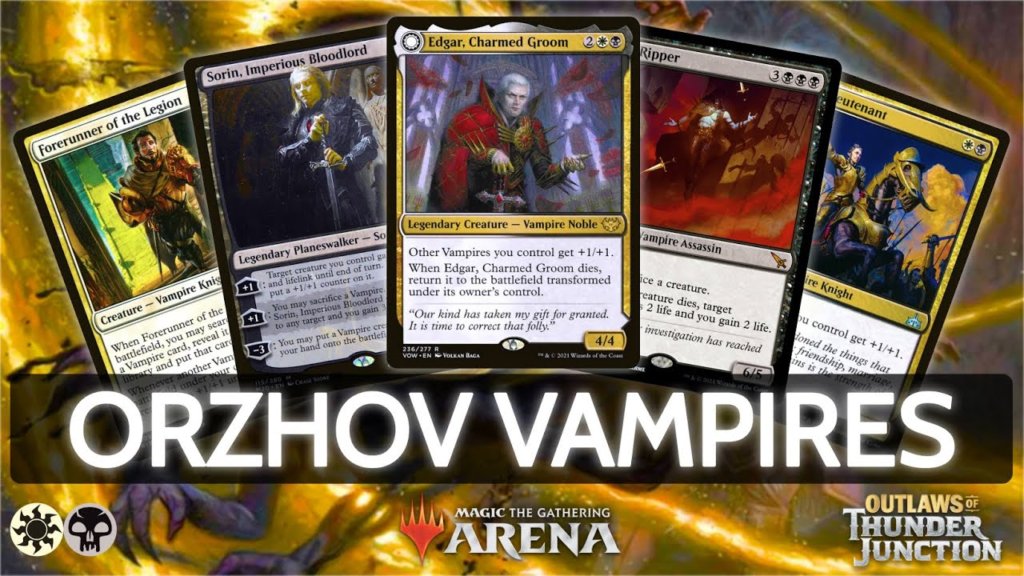 ⚪⚫ Orzhov Vampires | MTG Arena | Explorer | BO3 | Outlaws of Thunder ...