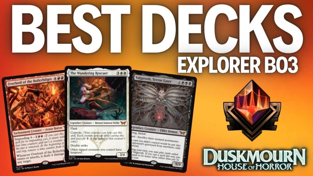 MTG Explorer Best Duskmourn Decks Revealed | MTGA Pioneer Lite | MTG ...