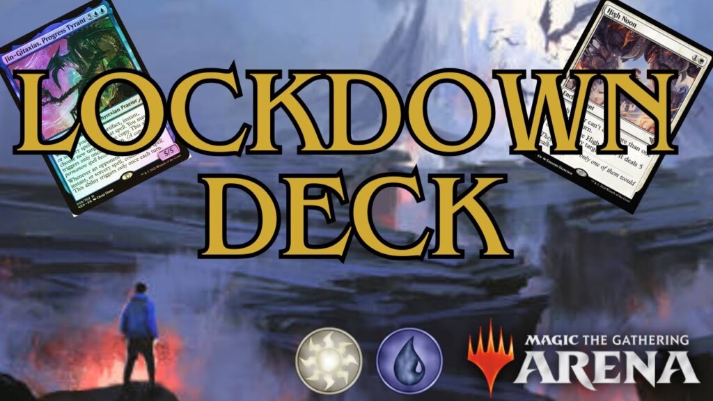 Historic Lockdown Deck Jin Gitaxias, Progress Tyrant & High Noon and ...