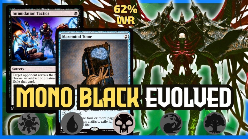 ⚫Mono Black Got TRICKY To Win 3rd Place | MTG Arena Standard Ranked ...