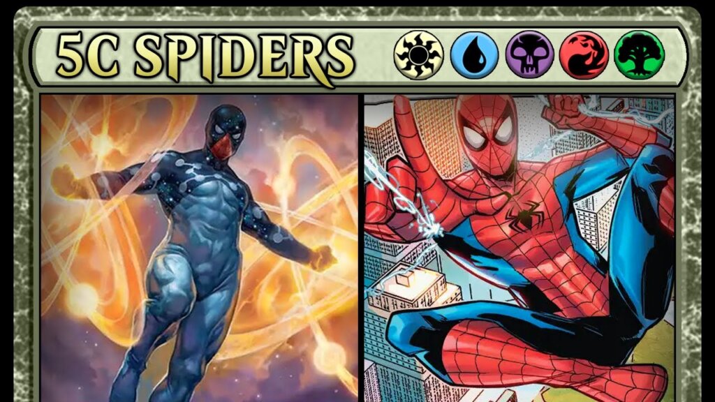 5 Color Spideys go absolutely NUTS 🕷️ MTG Arena Standard Spider-Man ...