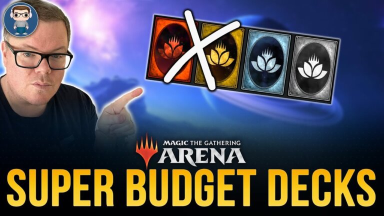 5 NEW ZERO Rare Standard MTG Arena Decks | GREAT For Budget & Beginner ...