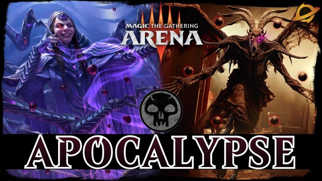 APOCALYPSE NOW | MTG Arena Mono Black Demons Life Drain Draw STANDARD ...