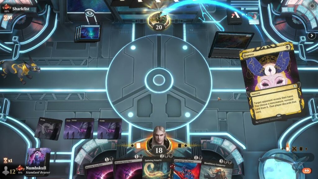 MTG Alchemy – Mono Black Midrange by Numbskull VS Mono Blue Control by Sharkfist | MTGアリーナデッキ保管庫