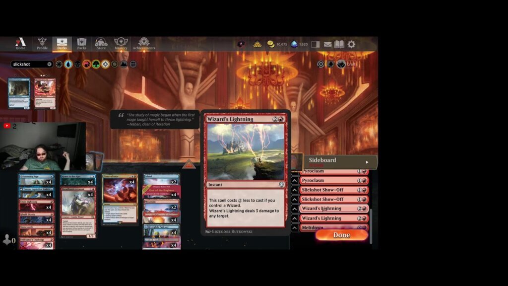 FRIDAY NIGHT | MTG ARENA | HISTORIC METAGAME CHALLENGE | IZZET WIZARDS ...