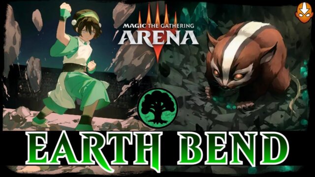 EARTHBEND TOPH | MTG Arena Mono Green Earthbending Landfall Stompy ...