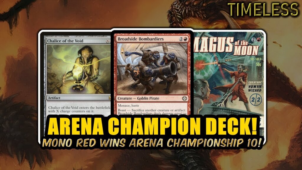 Mono Red Prison/Stompy Wins Arena Championship 10!?? | Timeless BO3 ...