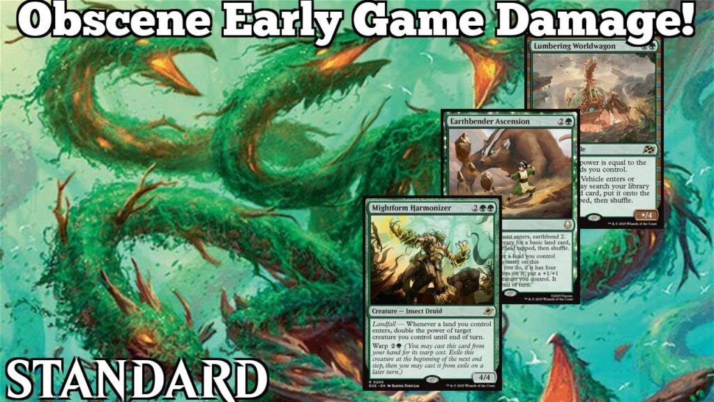 Obscene Early Game Damage! | Selesnya Landfall | Standard Bo3 | MTG ...
