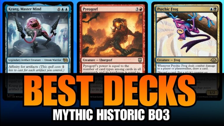 Best Decks in MTG Arena Historic Best of 3 – meta tier list | MTGアリーナデッキ保管庫