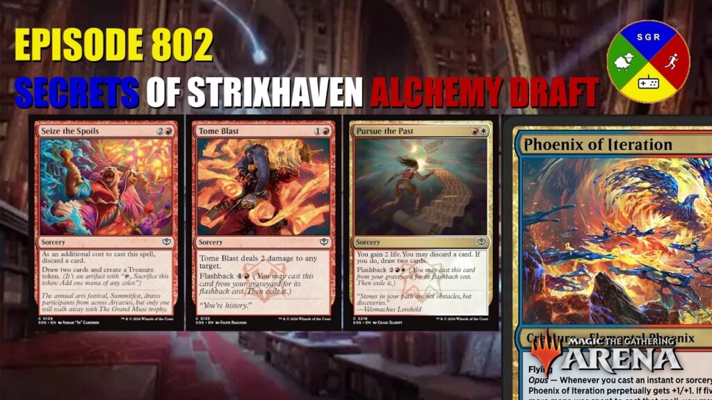 MTG Arena Run: Premier Draft of Secrets of Strixhaven + Alchemy ...